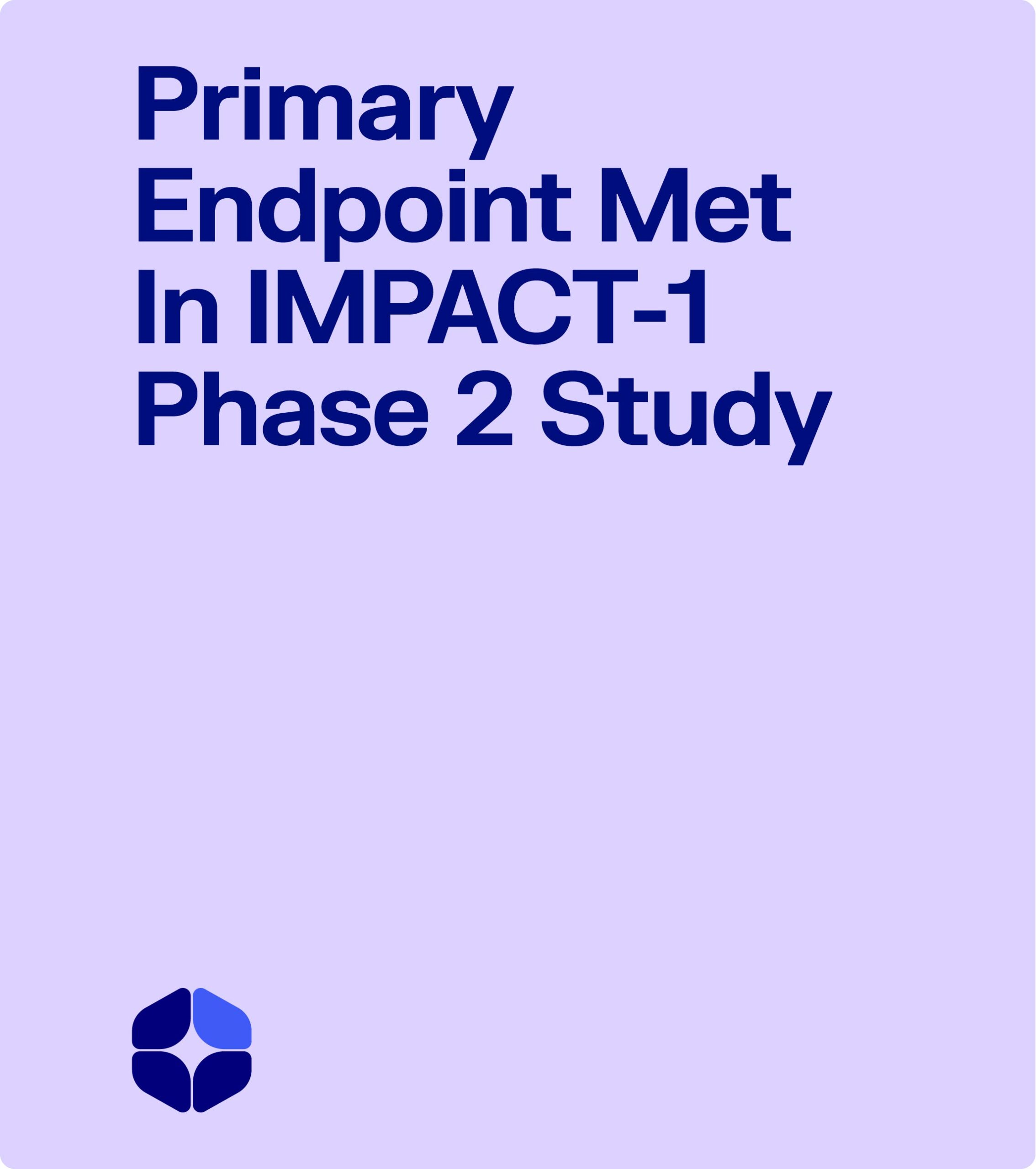 Transcend Therapeutics Announces Primary Endpoint Met in IMPACT-1 Phase ...